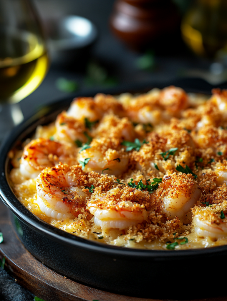 Creamy Cheesy Shrimp Casserole Recipe - Recipes Epic