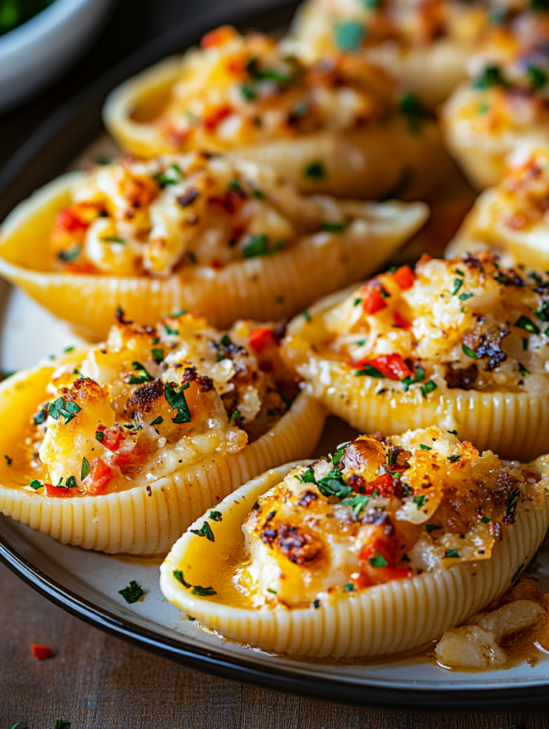 Seafood Stuffed Shells Recipe - Recipes Epic
