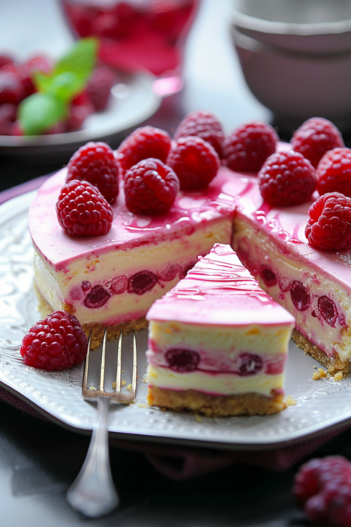 Best Ever Raspberry Cheesecake - Recipes Epic